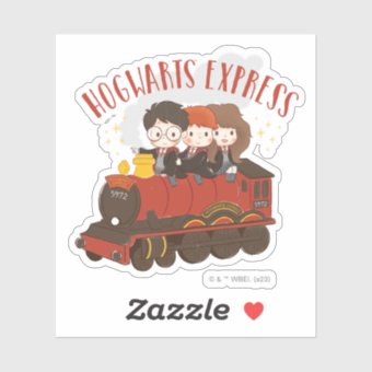 Chibi HOGWARTS EXPRESS™ Ride Sticker | Zazzle