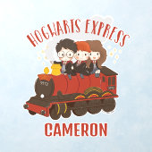 Chibi HOGWARTS EXPRESS™ Ride Wall Decal | Zazzle