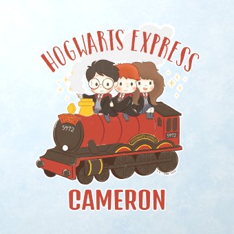 Chibi HOGWARTS EXPRESS™ Ride Wall Decal | Zazzle