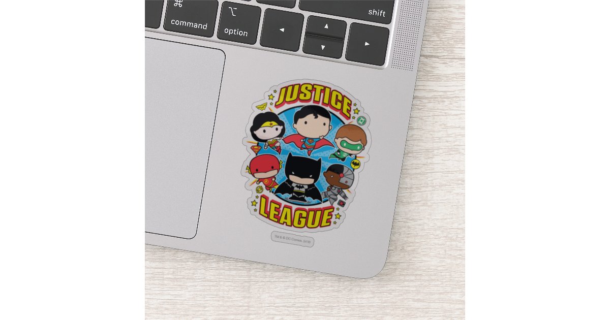 Chibi Justice League Group Sticker | Zazzle