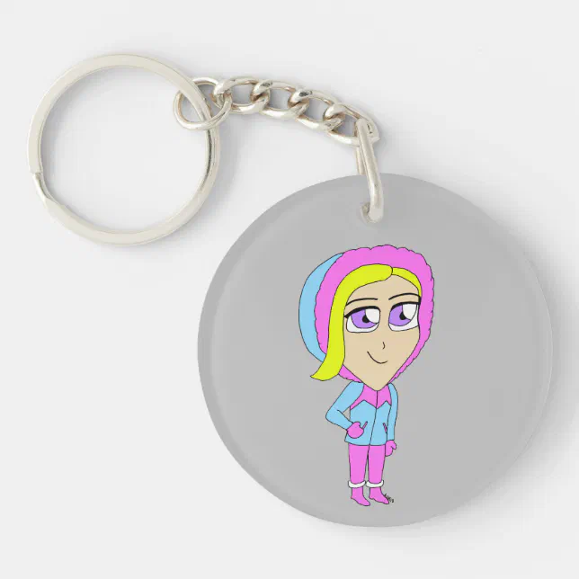 chibi keychain | Zazzle