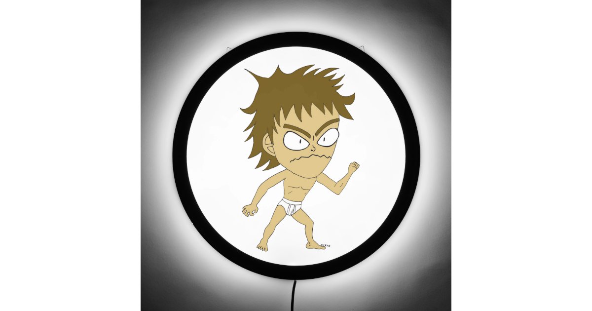 chibi LED sign | Zazzle