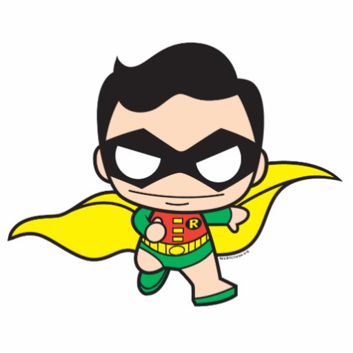Cute Batman And Robin Drawing