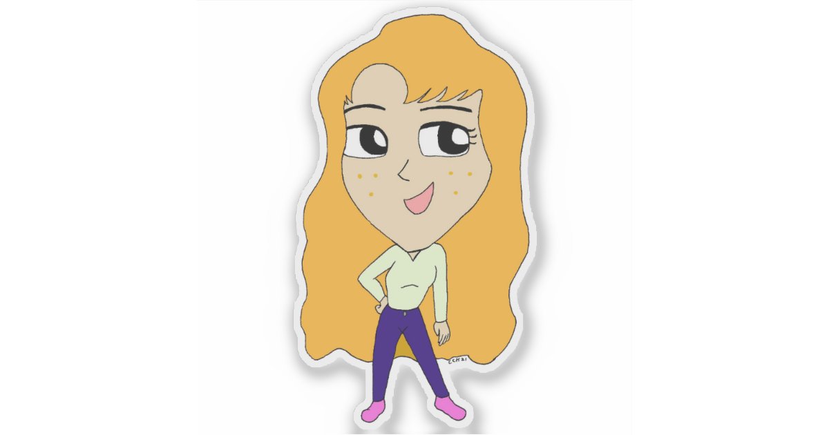 chibi sticker | Zazzle