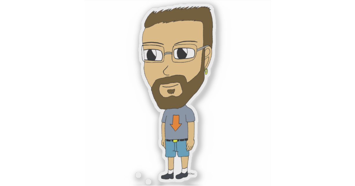 chibi sticker | Zazzle