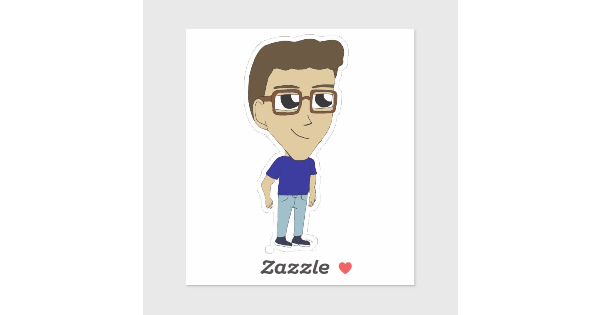 chibi sticker | Zazzle