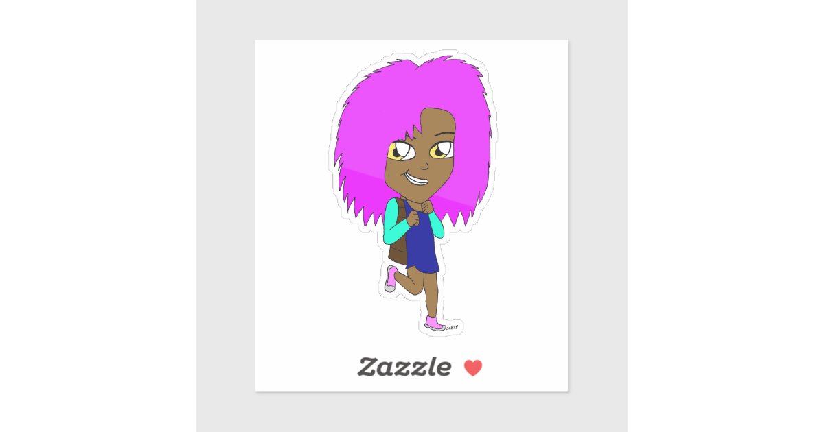 chibi sticker | Zazzle