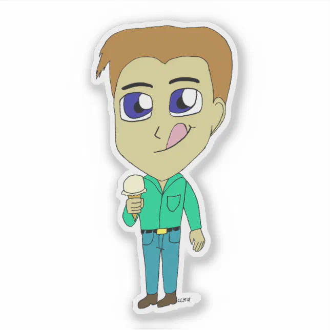 chibi sticker | Zazzle