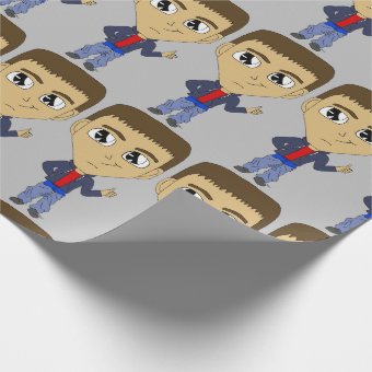 chibi wrapping paper | Zazzle