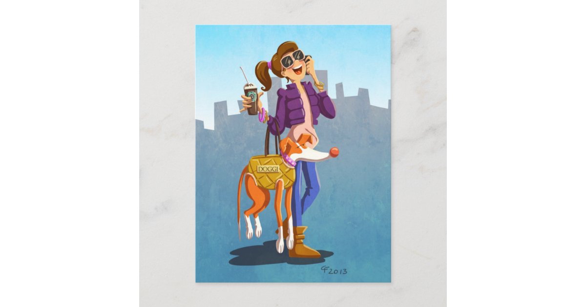 Chic and Fancy Postcard | Zazzle