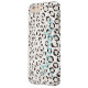 Chic black and white cheetah print monogram Case-Mate iPhone case | Zazzle