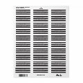 Chic Black Striped Address Labels | Zazzle