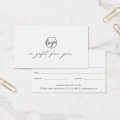 Chic Calligraphy Logo Business Gift Certificate | Zazzle