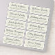 Chic Calligraphy Wedding Guest Address Labels | Zazzle