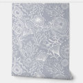 Chic Coastal Under the Sea Periwinkle Coral Reef Wallpaper | Zazzle