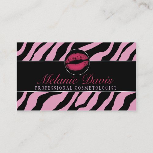 Chic Cosmetology Business Card