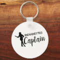 Chic Drill Team Captain Personalized Keychain | Zazzle