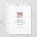 Chic Floral Spill the Tea Bridal Shower Game | Zazzle