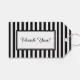 CHIC GIFT TAG_"Thank You!" MODERN BLACK & WHITE Gift Tags | Zazzle