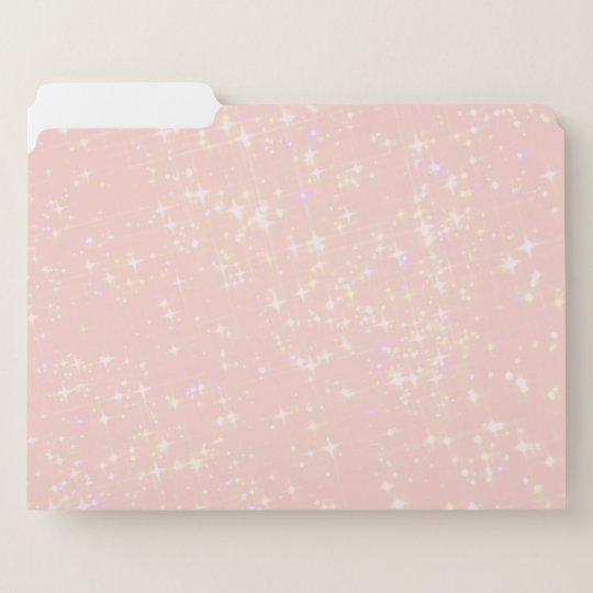 Chic Girly Pale Pink Glitter File Folder | Zazzle.com
