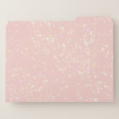 Chic Girly Pale Pink Glitter File Folder | Zazzle