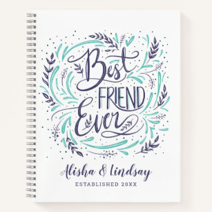 Best Friends Notebooks & Journals | Zazzle