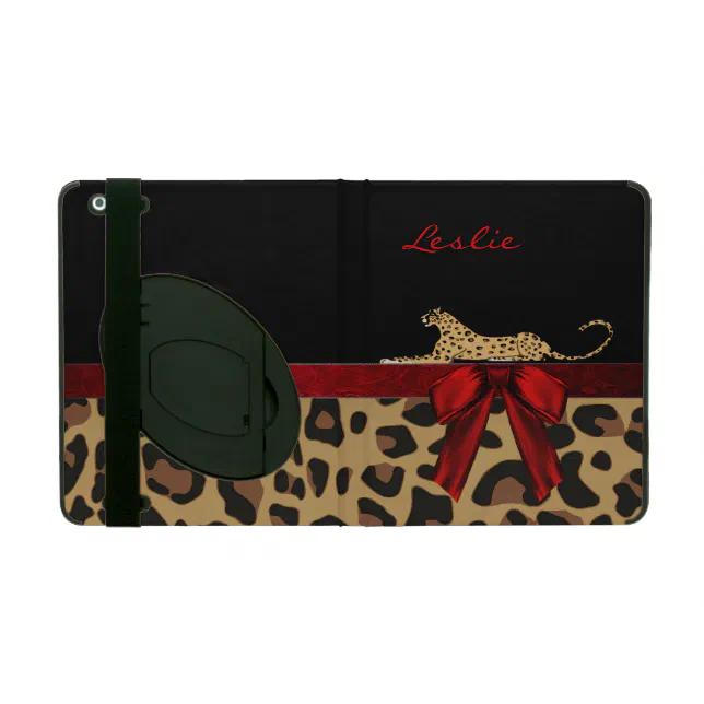 Chic Jaguar iPad Case With Stand | Zazzle
