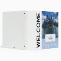 Chic Lake House Vacation Rental - Welcome Binder | Zazzle