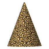 Chic Leopard Print Party Hats | Zazzle