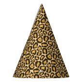Chic Leopard Print Party Hats | Zazzle