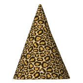 Chic Leopard Print Party Hats | Zazzle