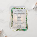 Chic Minimalistic Green-ish Wedding Invitations | Zazzle