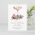 Chic Modern 40th Christmas Season Birthday Party Invitation | Zazzle