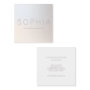 Chic Modern Minimalist Luminous Silver Square Square Business Card | Zazzle