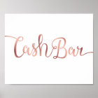 Cash Bar Wedding Reception Sign | Zazzle.com