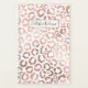 Chic Rose Gold Leopard Cheetah Animal Print Planner | Zazzle