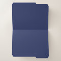 Chic Royal Blue & White Modern Pattern File Folder | Zazzle