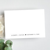 Chic Script Menu Choice Wedding RSVP | Zazzle