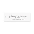 Chic Signature Script Hang Tag | Zazzle