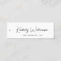 Chic Signature Script Hang Tag | Zazzle