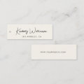Chic Signature Script Label Hang Tag | Zazzle