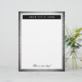 Chic silver glitter wedding stationery paper | Zazzle