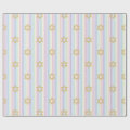 Chic Star of David Rainbow Striped Pattern Wrapping Paper | Zazzle