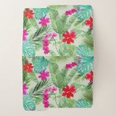 Chic Tropical Print Watercolor File Folder | Zazzle