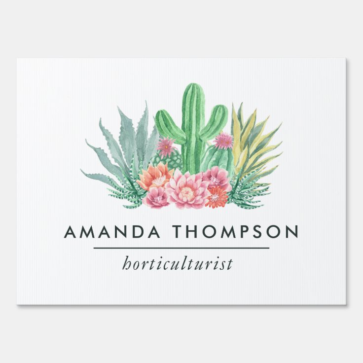 Chic Watercolor Blush Pink Rose Sign | Zazzle