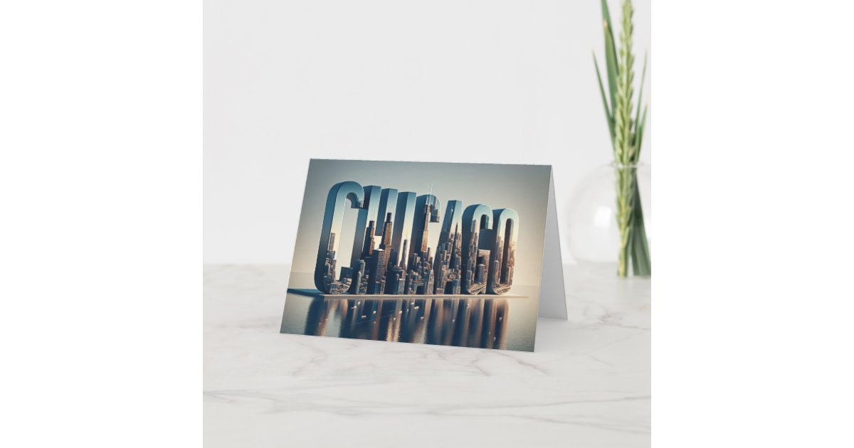 Chicago City Birthday Card | Zazzle