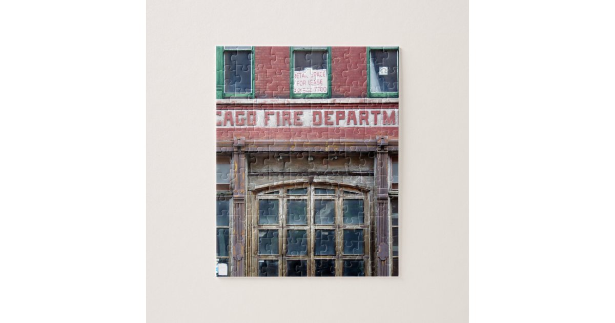 Chicago Fire Station Jigsaw Puzzle | Zazzle