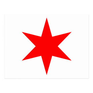 6 Point Star Postcards | Zazzle