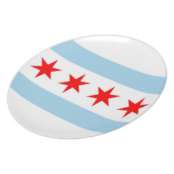 Chicago Flag, Illinois State Plate | Zazzle
