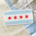 Chicago Flag License Plate | Zazzle